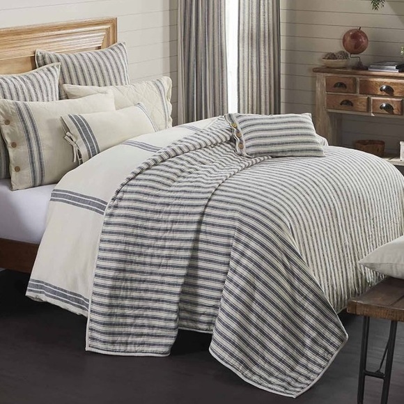 Piper Classics | Bedding | Piper Classics Quilt Sham Queen Blue Cream ...